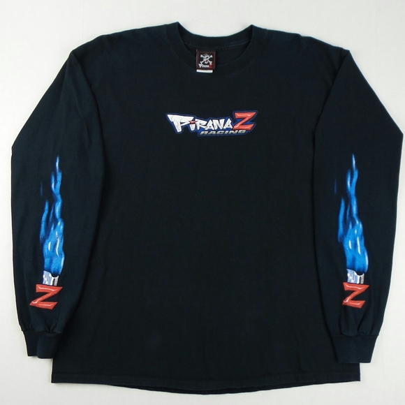 PiranaZ | Shirts | Vintage 205 Piranaz Racing Speed Freak Long Sleeves ...